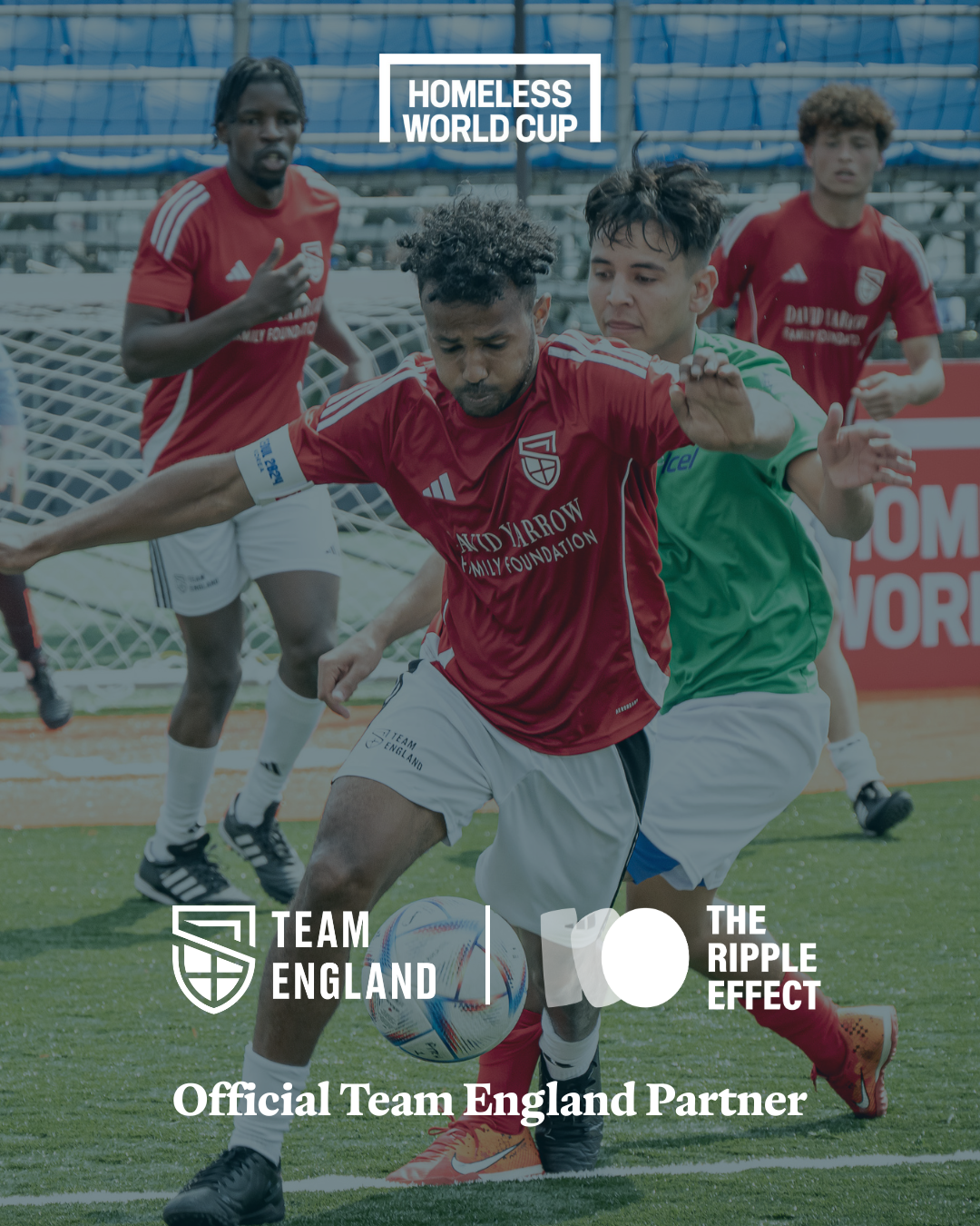 The Ripple Effect joins lineup of Team England Sponsors - Street Soccer